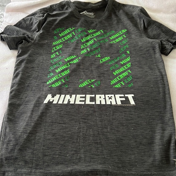 mojang | Shirts & Tops | Minecraft Tee Shirt | Poshmark